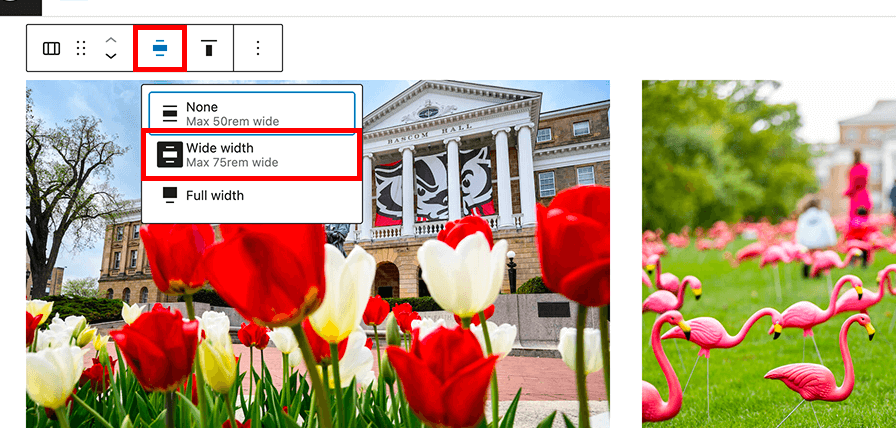 Block Fundamentals – UW Theme 2.0 – UW–Madison